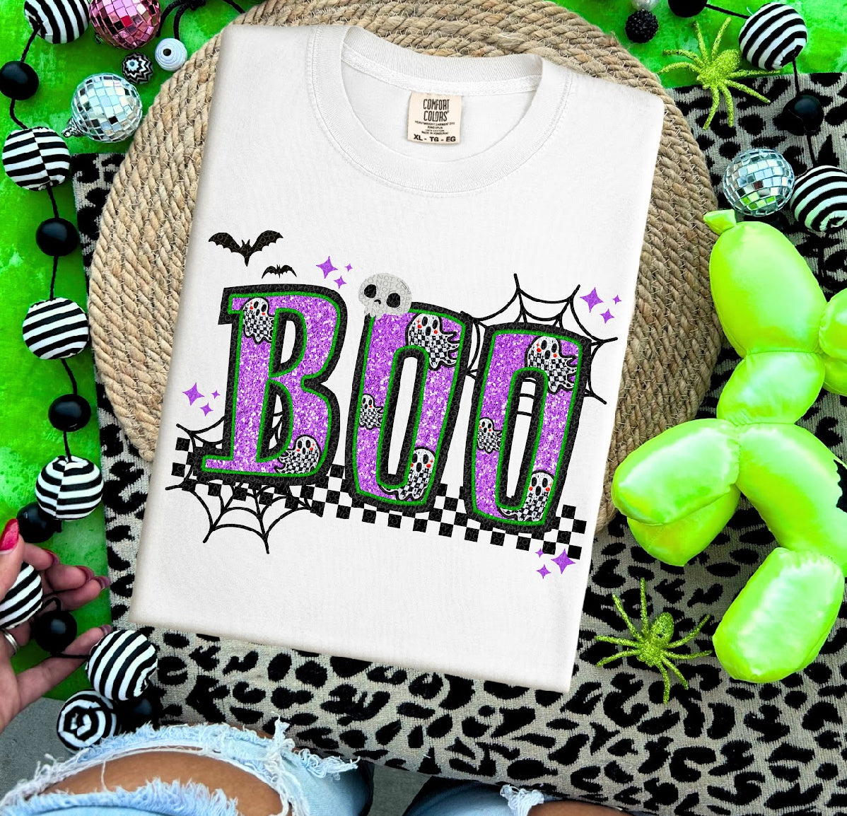 Boo purple- Transfer (RT) – Raising Wildflower's Wholesale