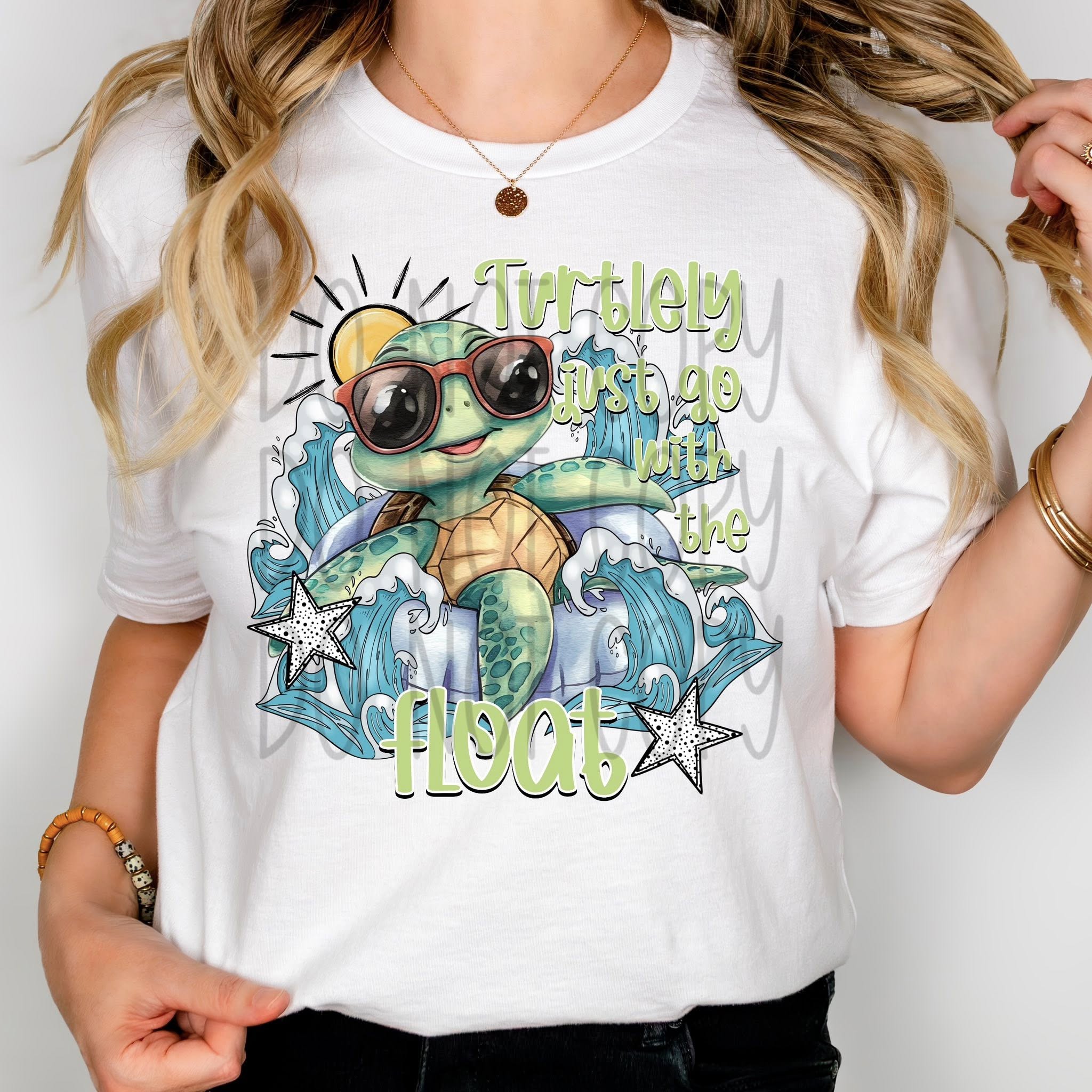 Turtlely Just Go With The Float - TRANSFER (FDCD) – Raising Wildflower ...